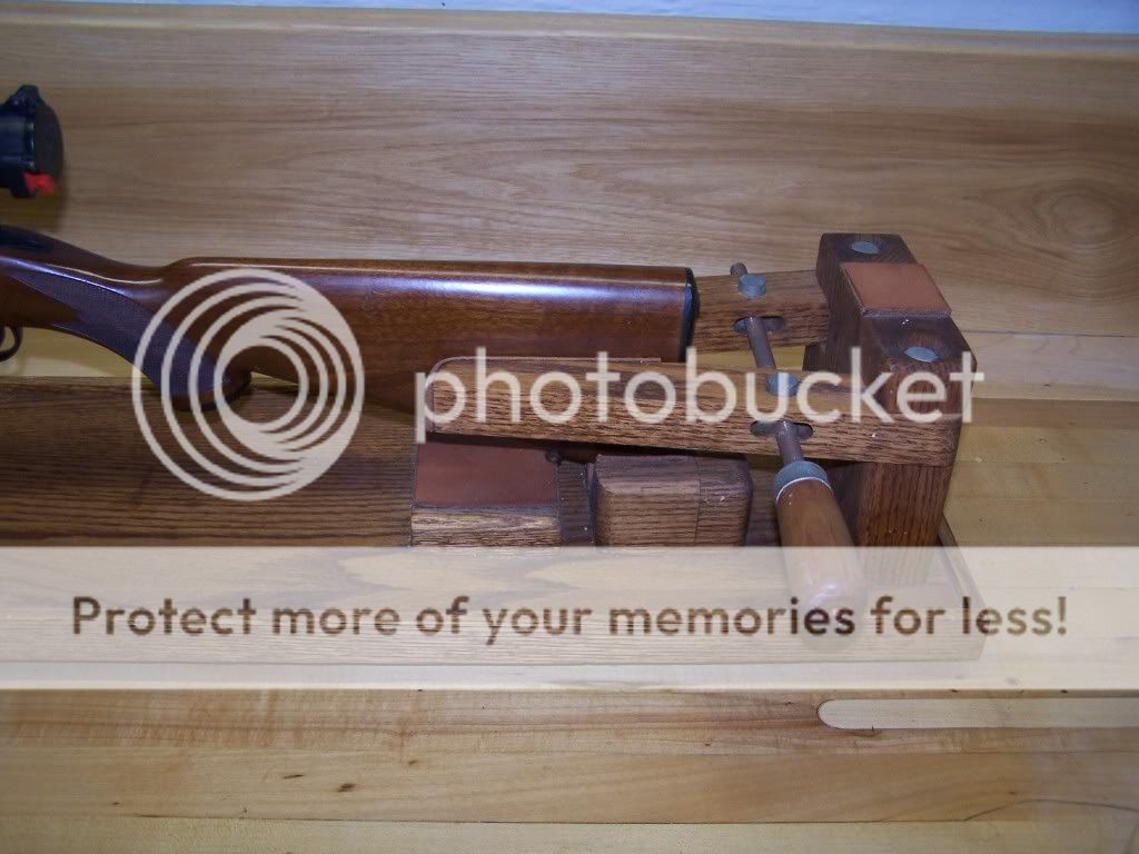 Show me your homemade gun vices and bench rests | Rimfire Central ...