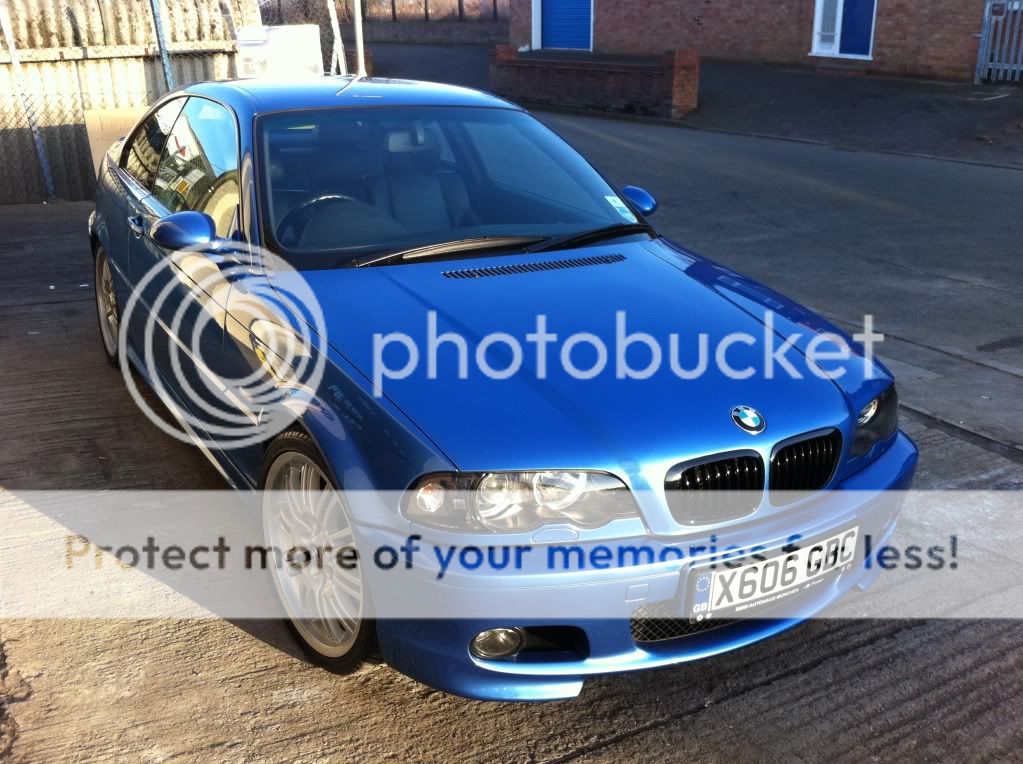 BMW E46 Coupe colour change Black to Estoril Blue | Detailing World Forum